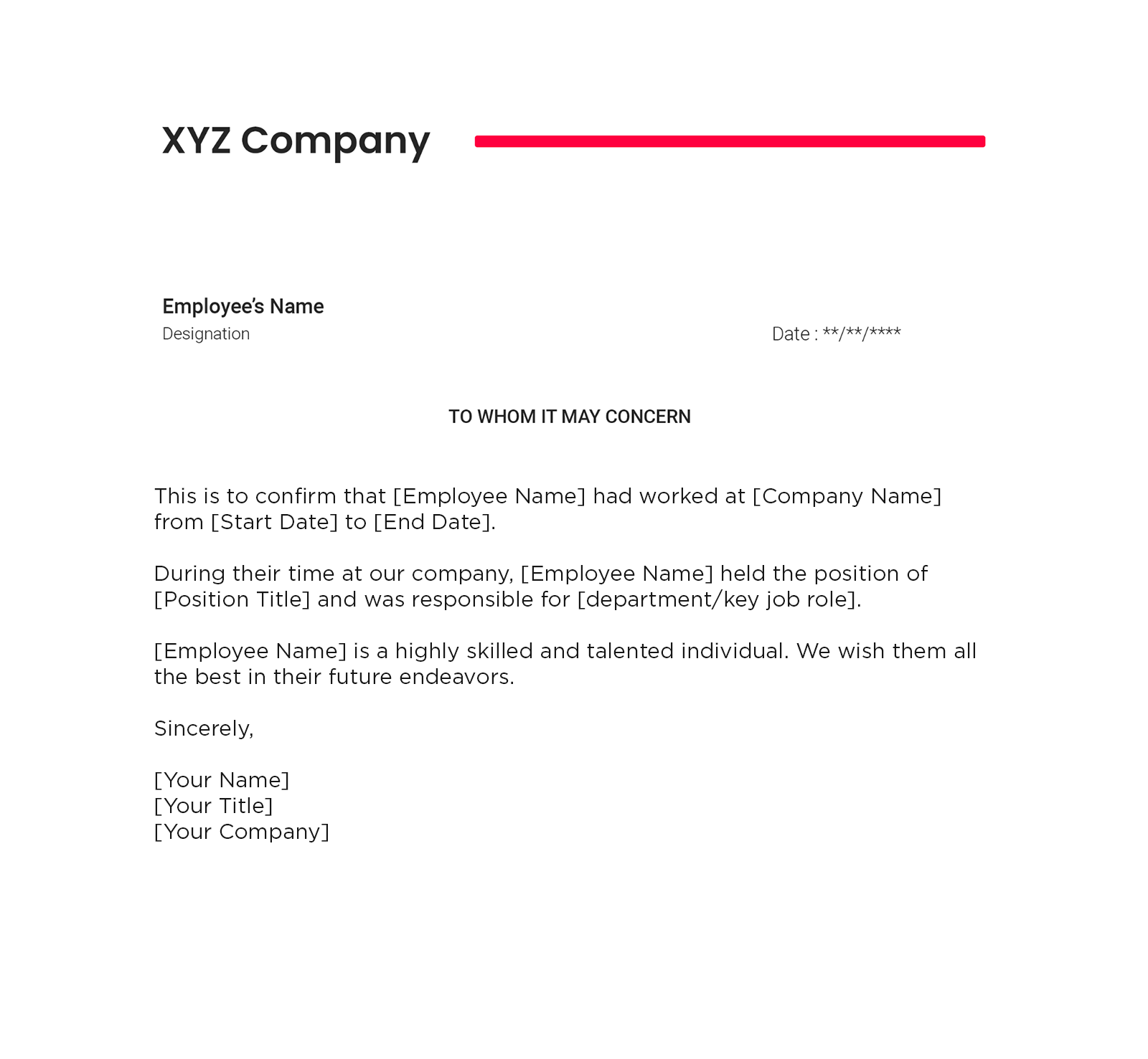 Importance Of A Work Experience Letter Why Employees Need One